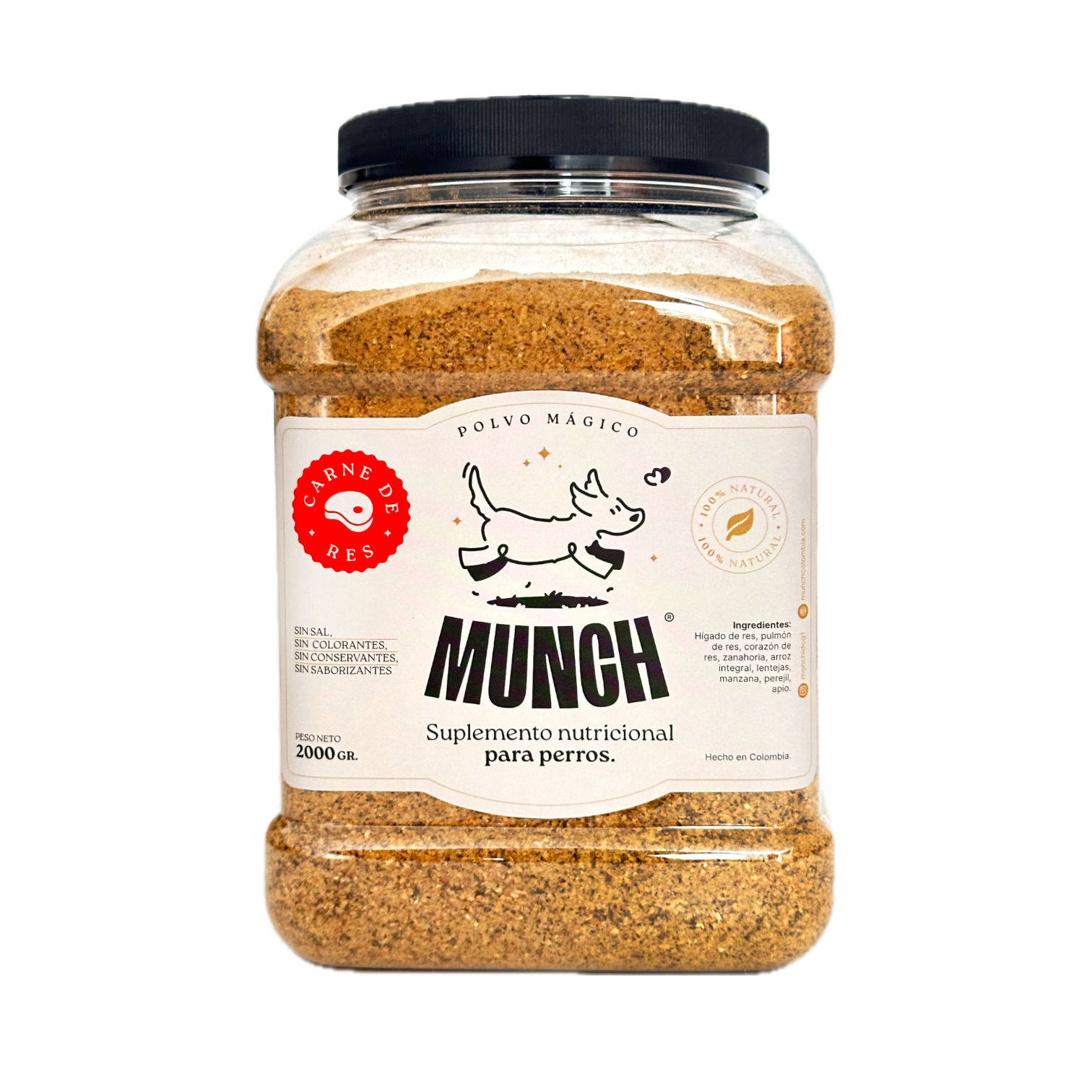 Munch Res 2000 gramos – Monchi Dog
